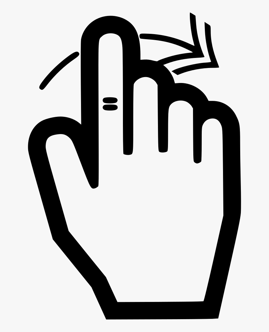 Swipe Right - Icon Hand Vector Png, Transparent Png , Transparent Png ...