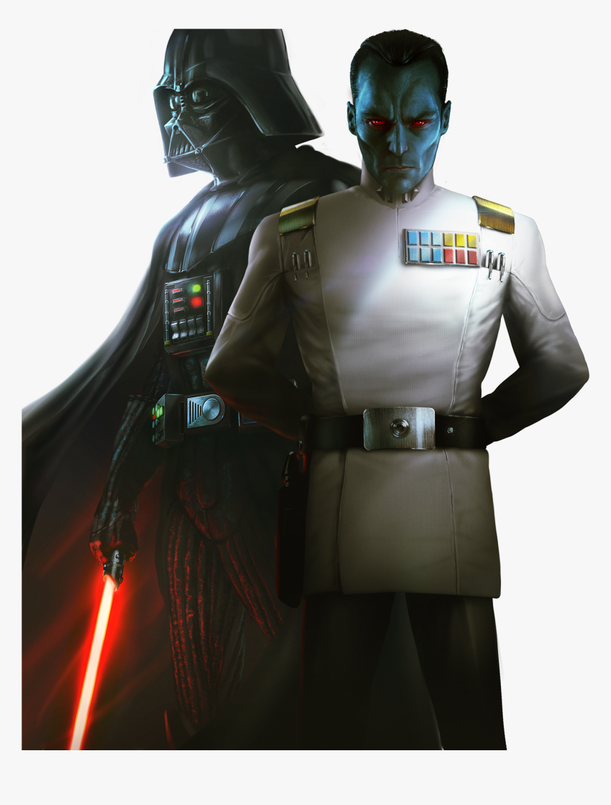 Darth Vader And Thrawn, HD Png Download , Transparent Png Image - PNGitem