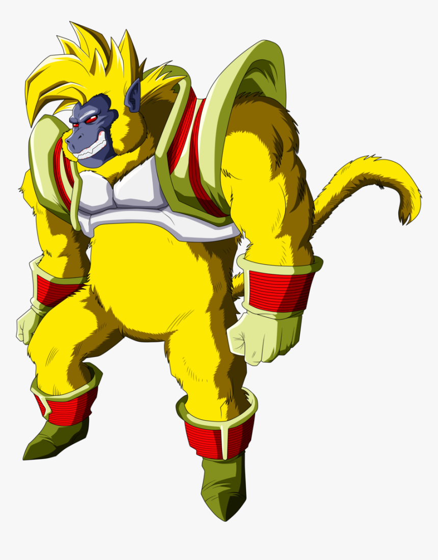 Baby Vegeta Gorille Gant - Great Ape Super Baby, HD Png Download ...
