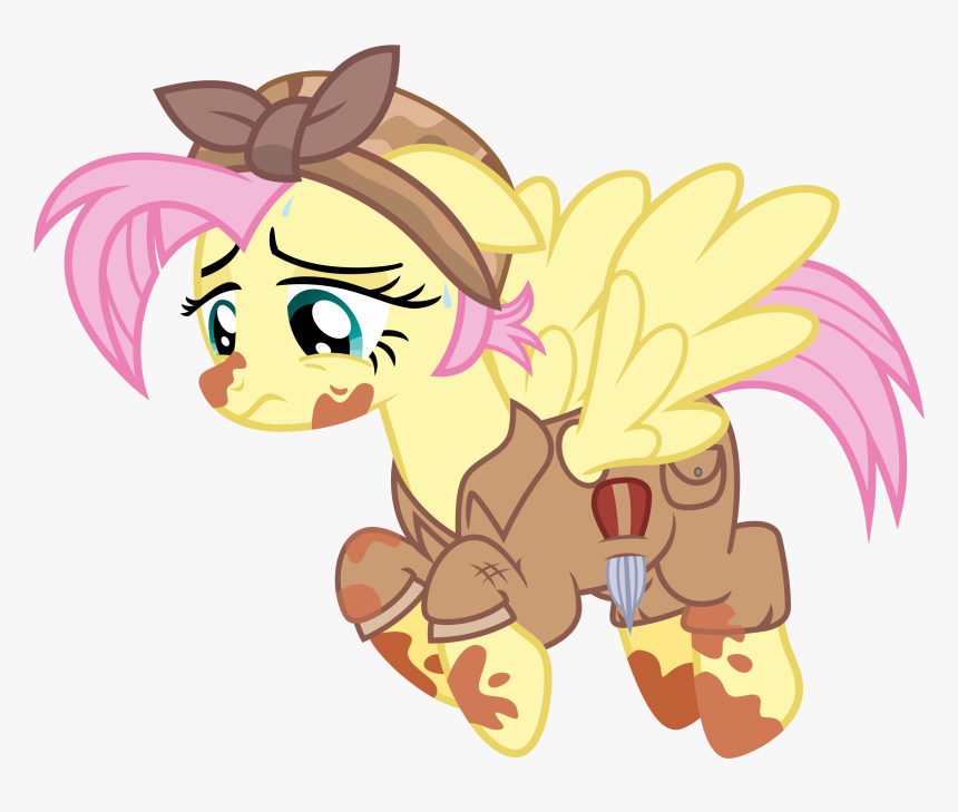 My Little Pony Fluttershy War, HD Png Download , Transparent Png Image ...