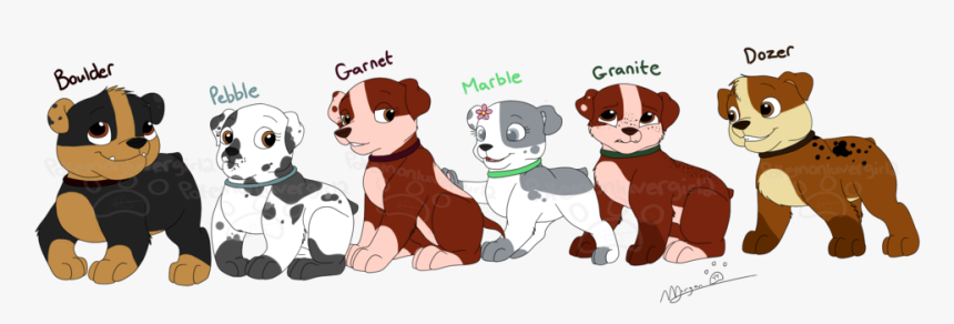 Rubble S Crew By - Cartoon, HD Png Download , Transparent Png Image ...