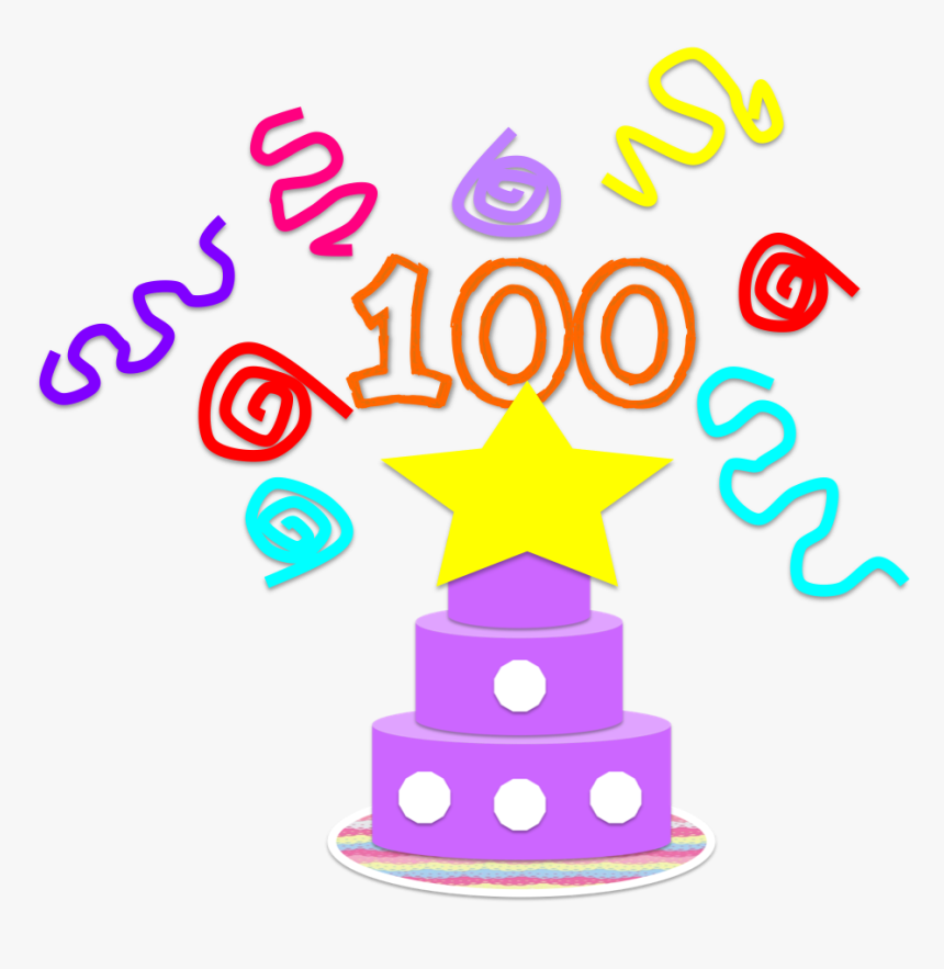 Free Clipart For The 100th Day Of School - Clip Art, HD Png Download ...