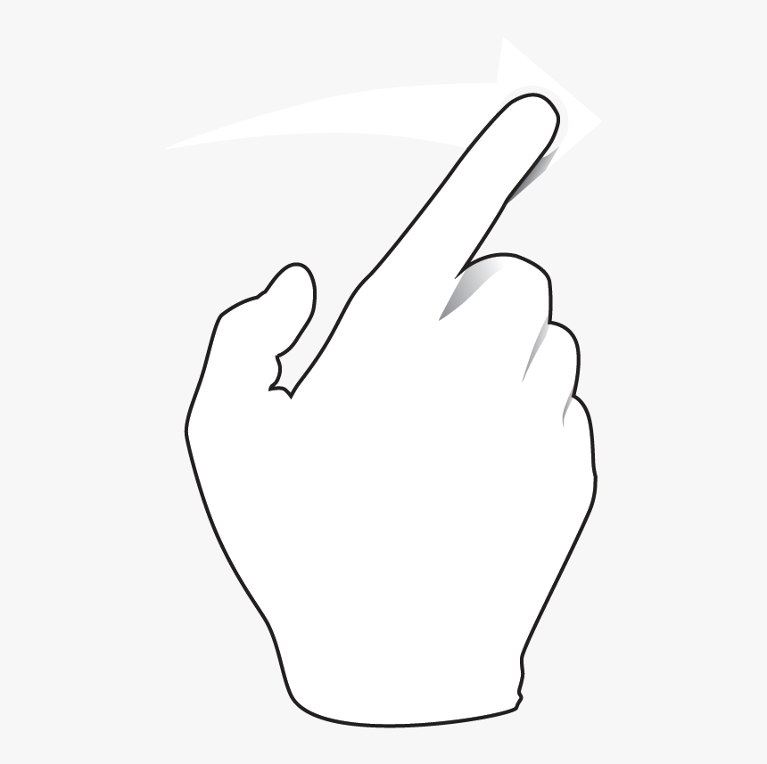 Rotate Right - Swipe Right, HD Png Download , Transparent Png Image ...