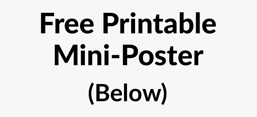 You Can Print Or Save A Free Mini-poster Of This Design - Black-and ...
