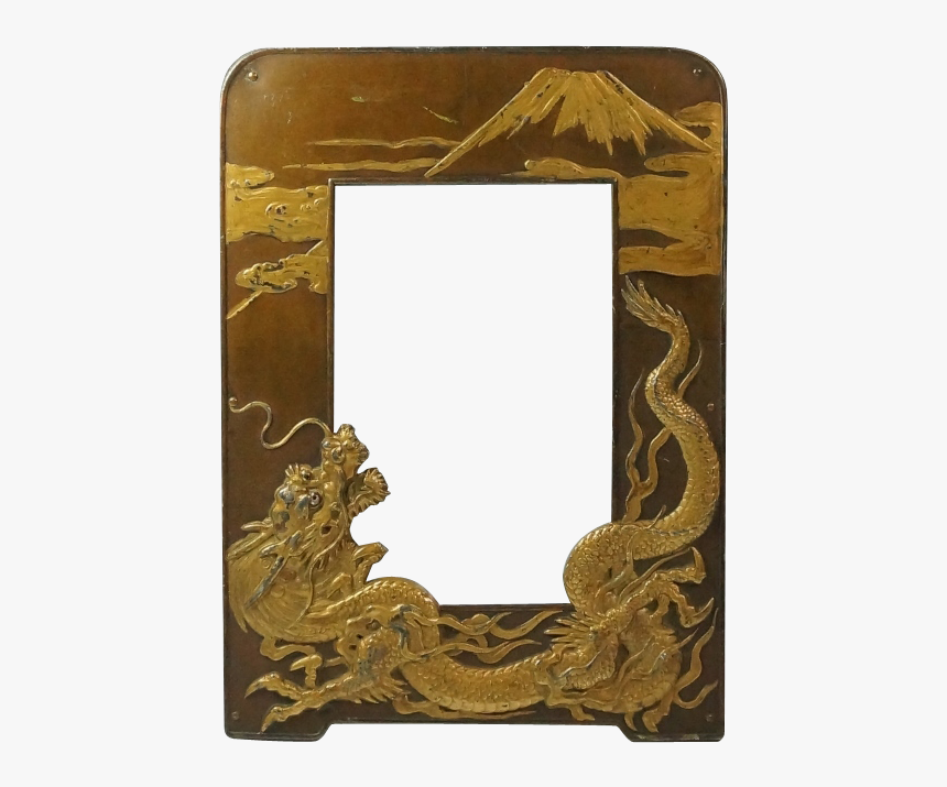 Antique Japanese Picture Frame, HD Png Download , Transparent Png Image ...