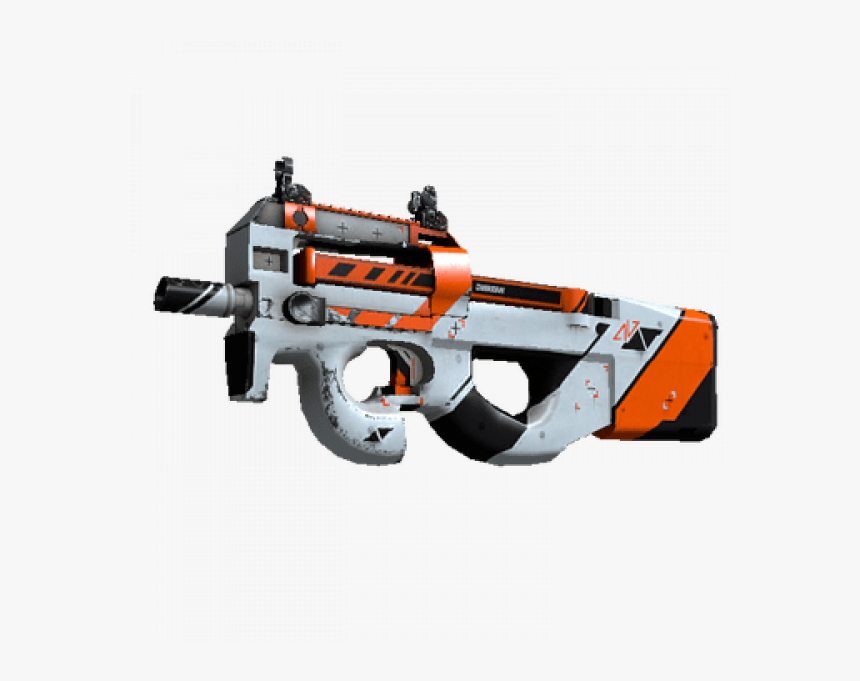 P90 Asiimov, HD Png Download , Transparent Png Image - PNGitem