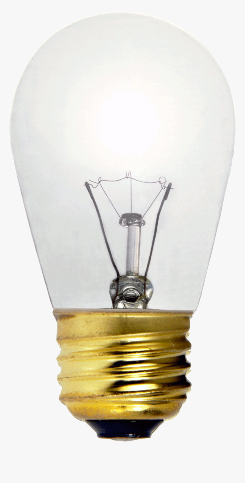 Transparent Light Bulb Outline Png - Incandescent Light Bulb, Png ...