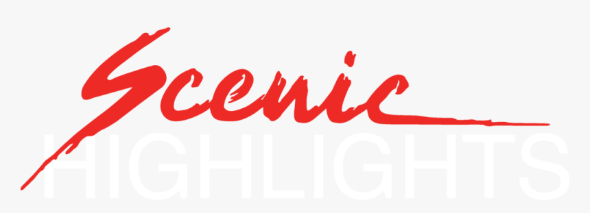 Scenic Highlights Logo Web - Calligraphy, HD Png Download , Transparent ...