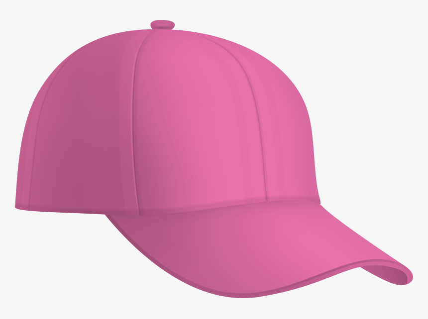Pink Hat Clipart Banner Free Baseball Cap Pink Png - Pink Baseball Cap ...