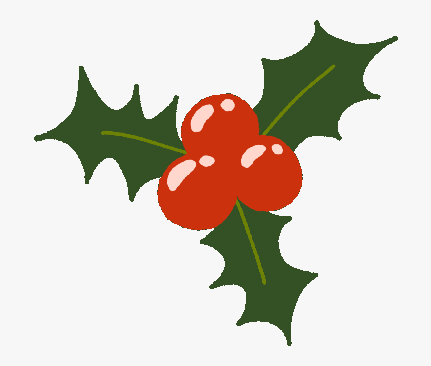 Christmas Transparent Holly Gif, HD Png Download , Transparent Png ...