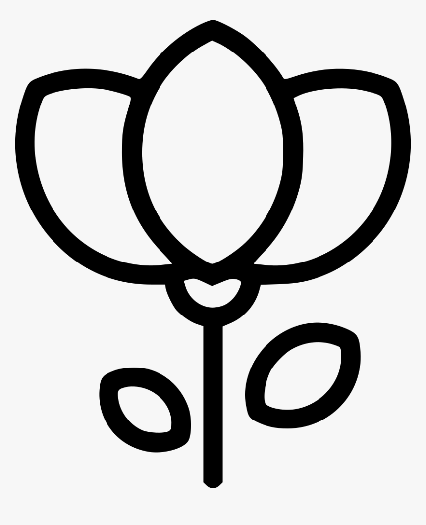 Flower - Flower Line Icon, HD Png Download , Transparent Png Image ...