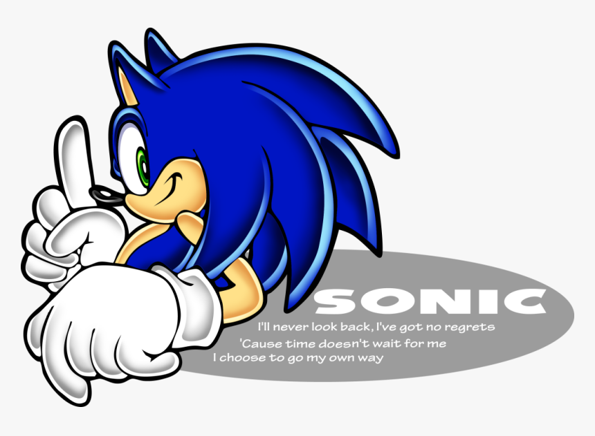Sonic Adventure - Sonic The Hedgehog Portrait, HD Png Download ...