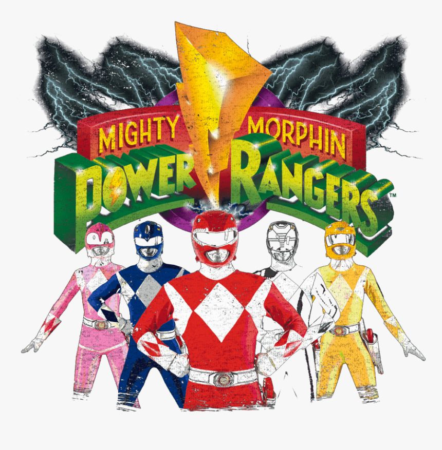 Mighty Morphin Power Rangers Logo Vector