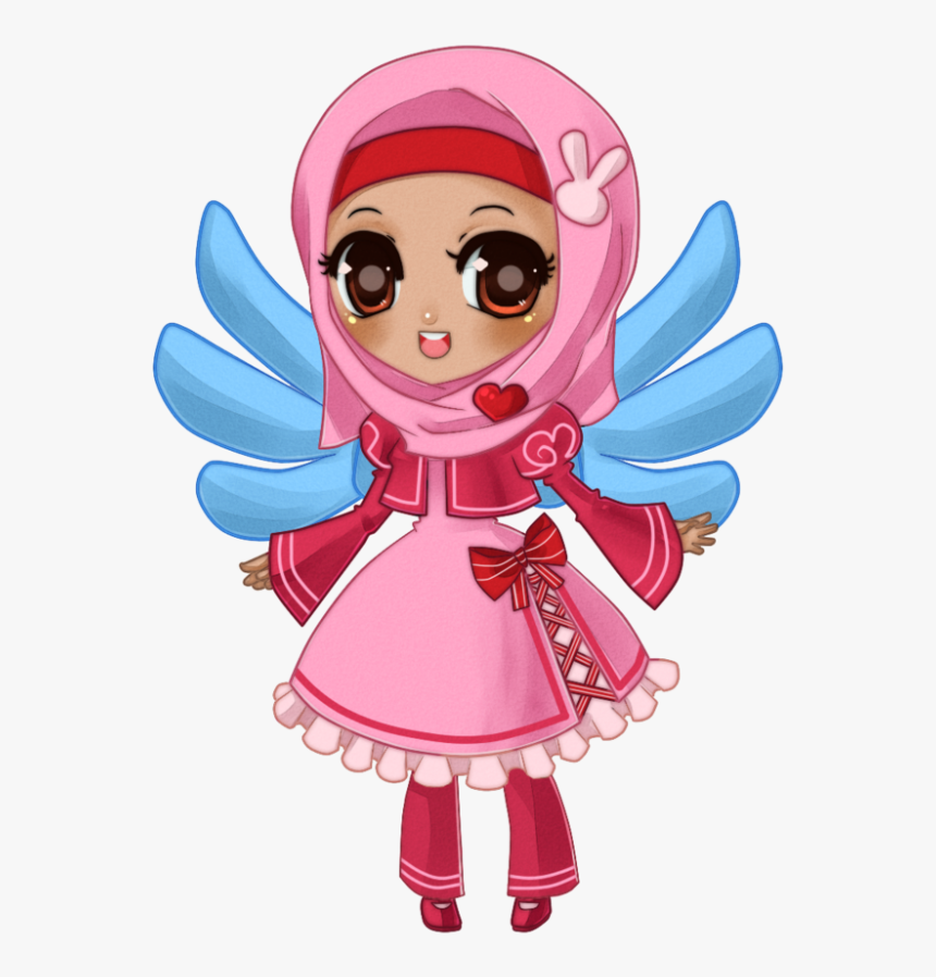 Angel Fairy Muslims Cartoon, HD Png Download , Transparent Png Image ...