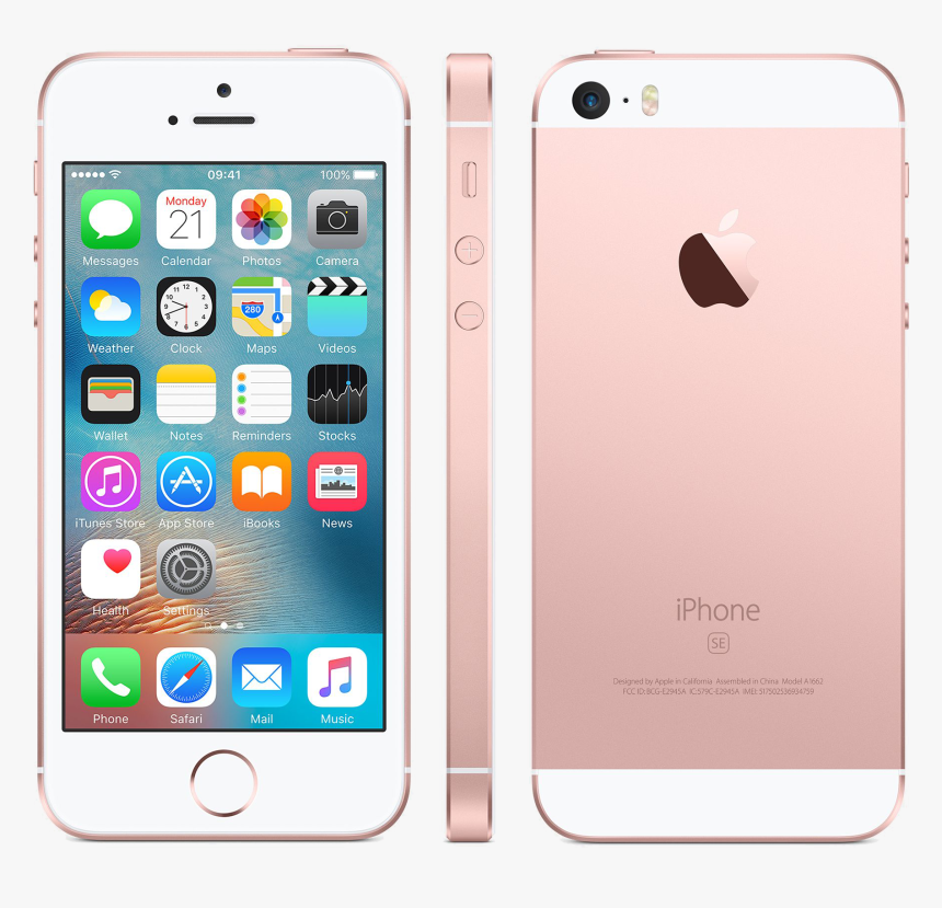 Iphone Se Front And Back , Png Download - Iphone Se, Transparent Png ...