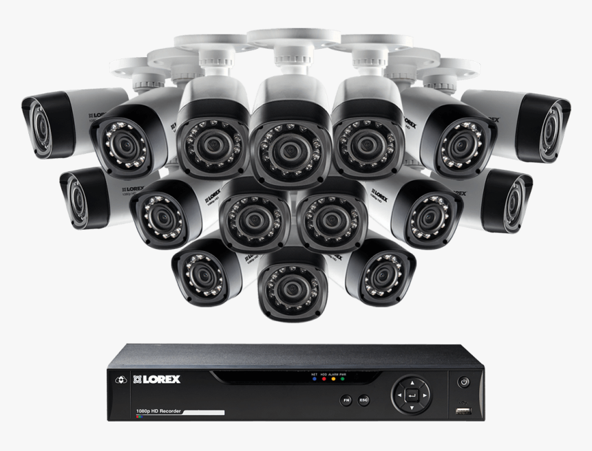 16 Channel Security Camera System With 16 Cameras And - Lorex Flir ...