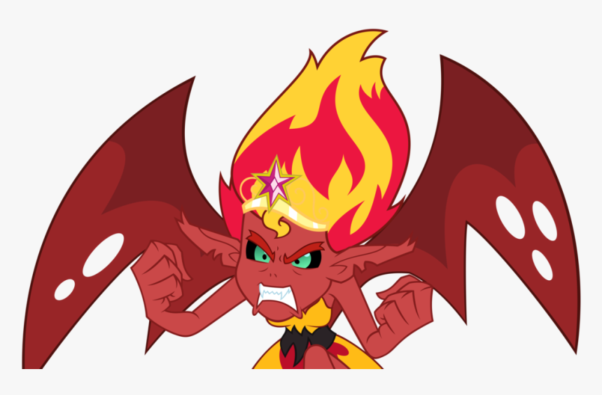 Sunset Satan Is Pissed Off - Sunset Shimmer Demon Vector, HD Png ...