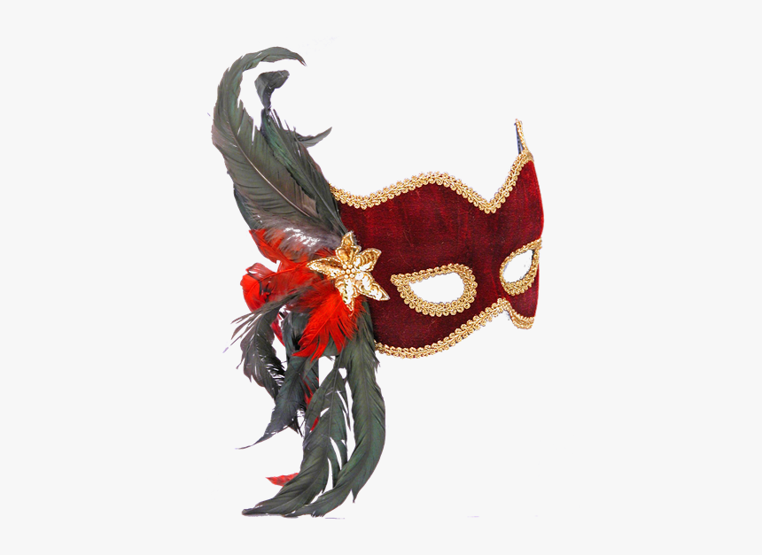 Maroon Masquerade Ball Masks, HD Png Download , Transparent Png Image ...