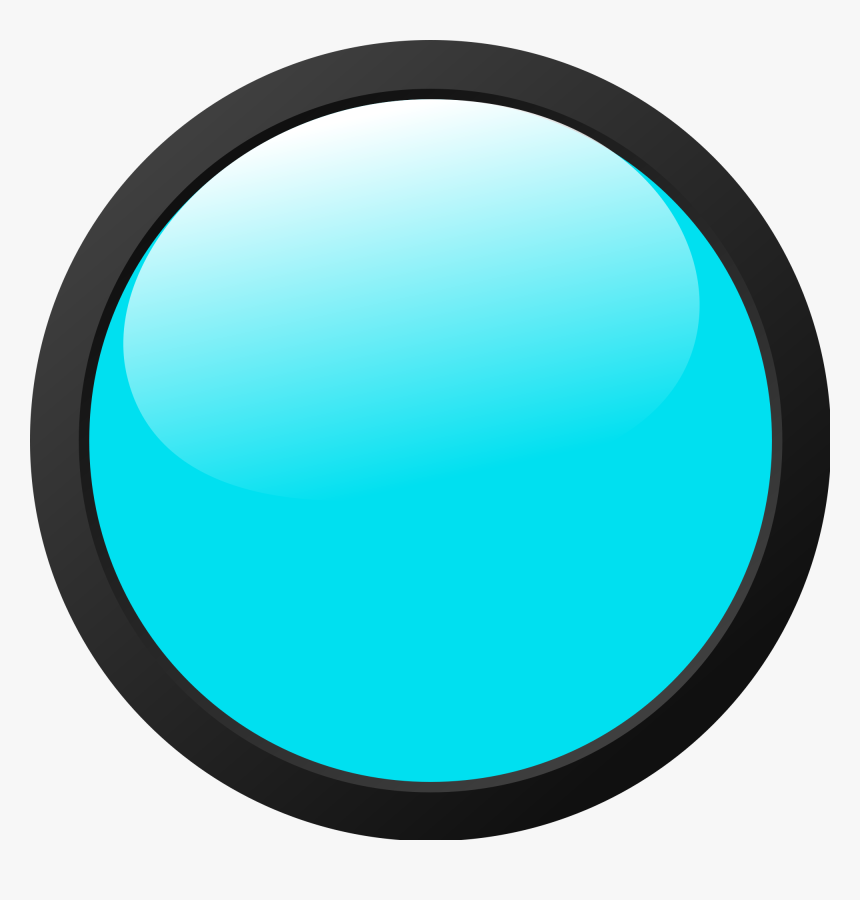 Excellent Open With Indicator Light Png - Cyan Icon, Transparent Png ...