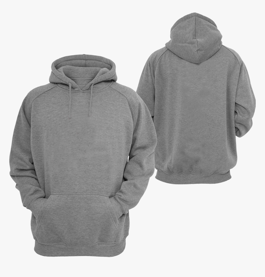 Grey Hoodie Front And Back Png Download Gray Jacket With Hood 