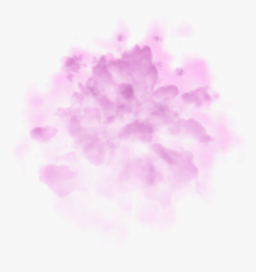 #ftestickers #clouds #mist #fog #smoke #pink - Watercolor Paint, HD Png ...