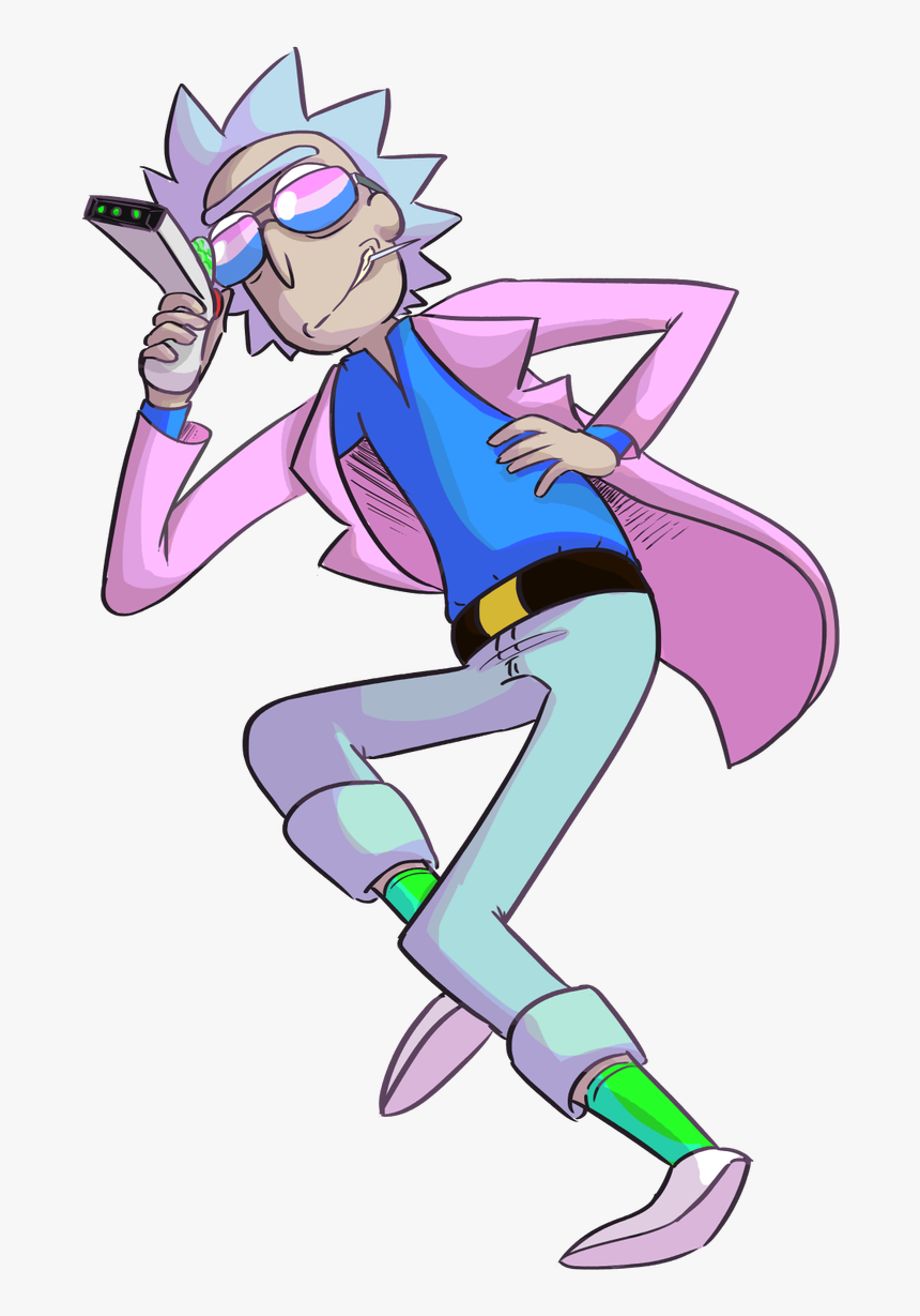 Pocket Mortys Miami Rick, HD Png Download , Transparent Png Image - PNGitem