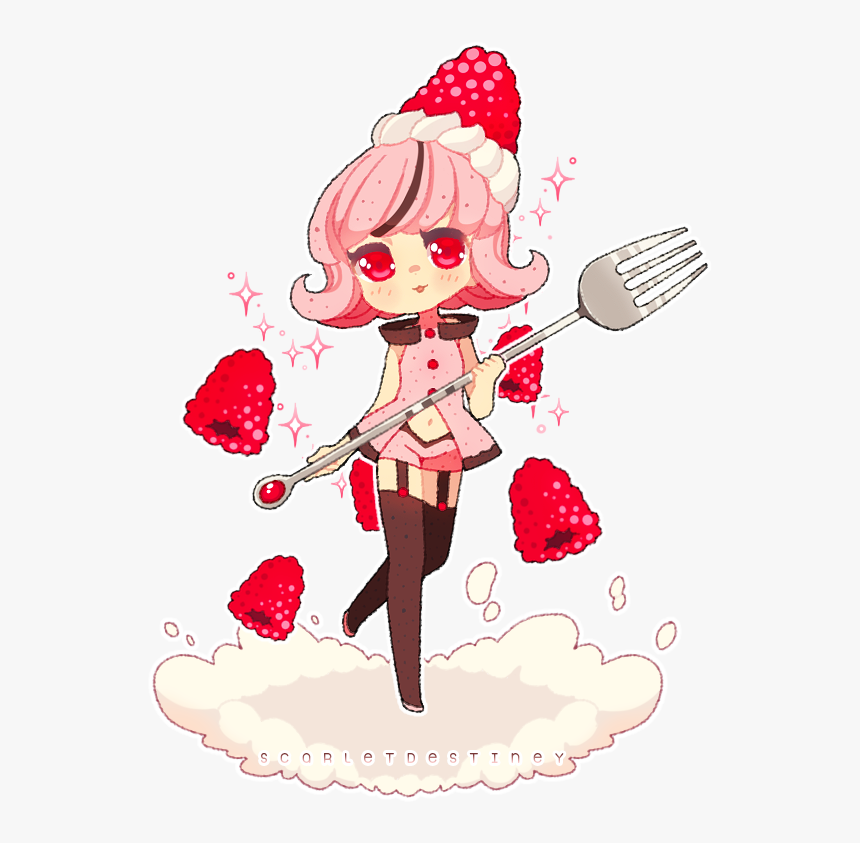 Cute Anime Raspberry, HD Png Download , Transparent Png Image - PNGitem