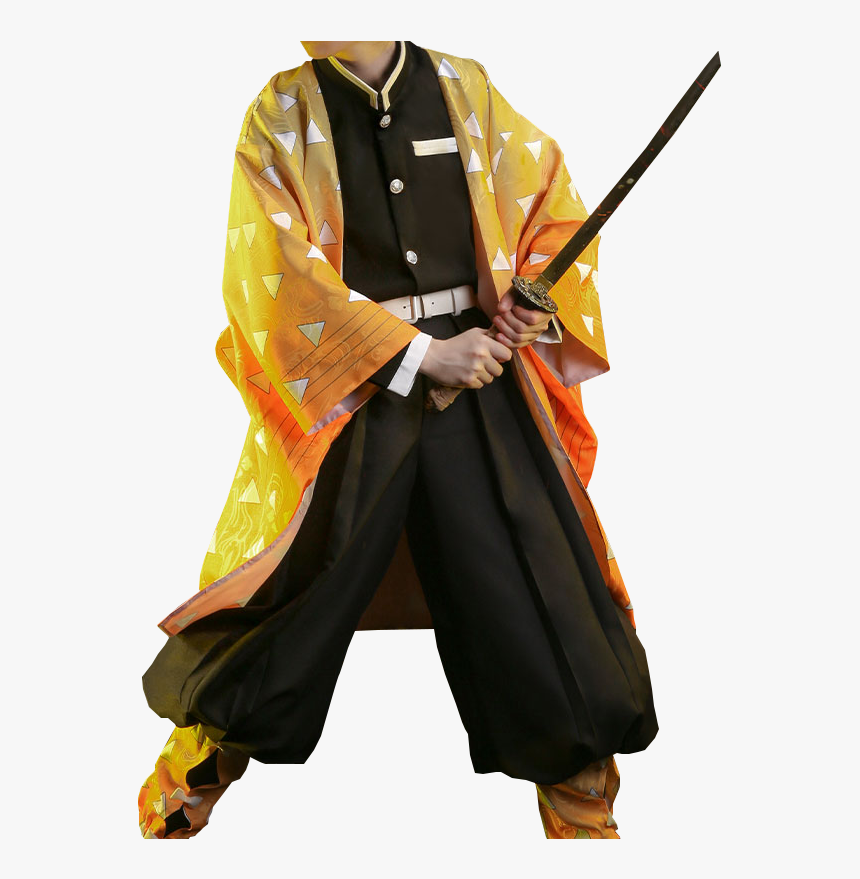 Zenitsu Cosplay, HD Png Download , Transparent Png Image - PNGitem