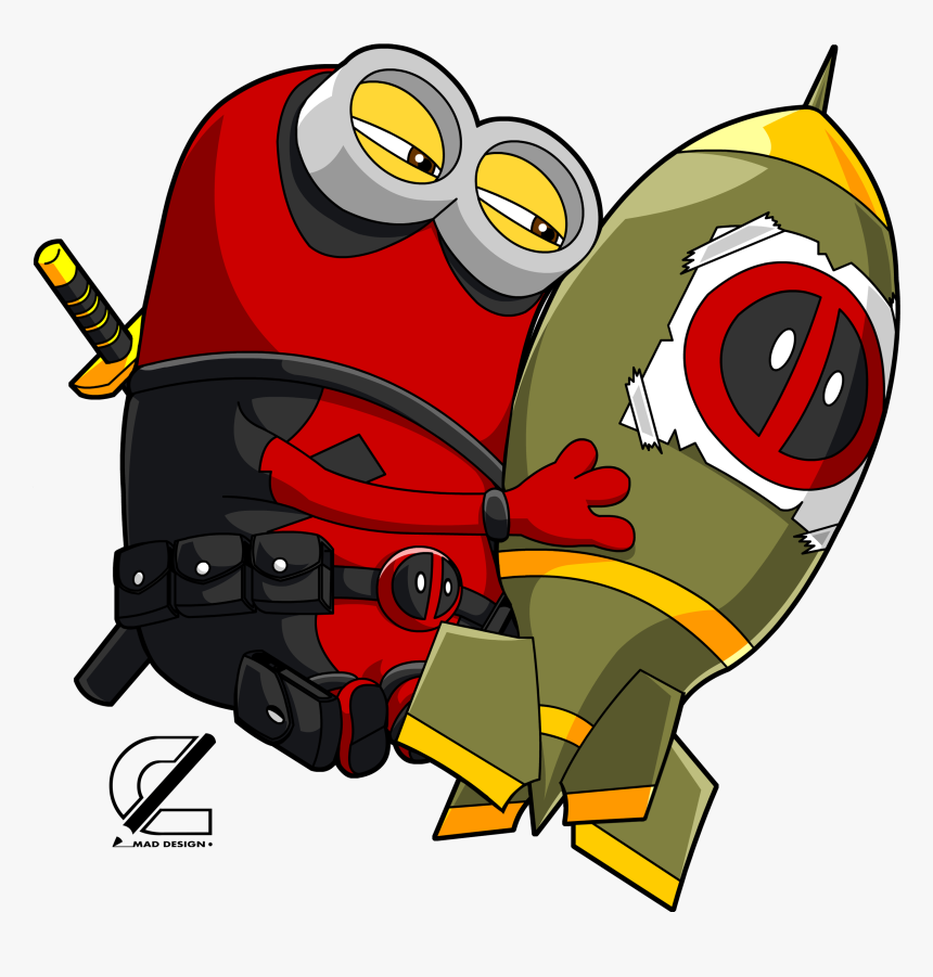 Deadpool Minion, HD Png Download , Transparent Png Image - PNGitem