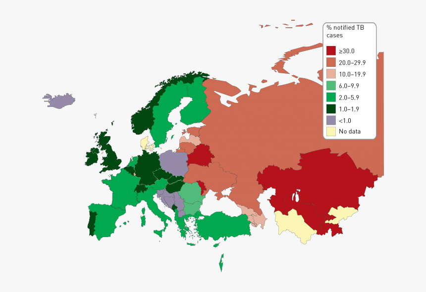 Map Of Europe Grey, HD Png Download , Transparent Png Image - PNGitem