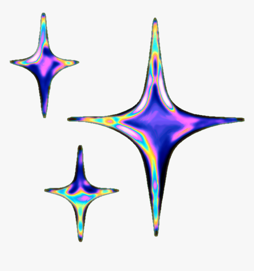 #emoji #twinkle #holographic - Circle, HD Png Download , Transparent ...