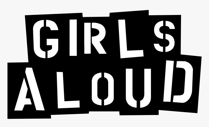 Girls Aloud Logo Black And White - Girls Aloud, HD Png Download ...