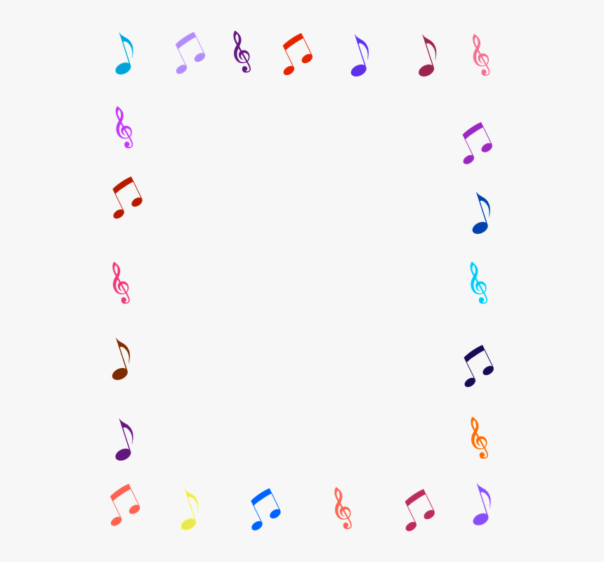 Musical Notes Wallpaper Border Png
