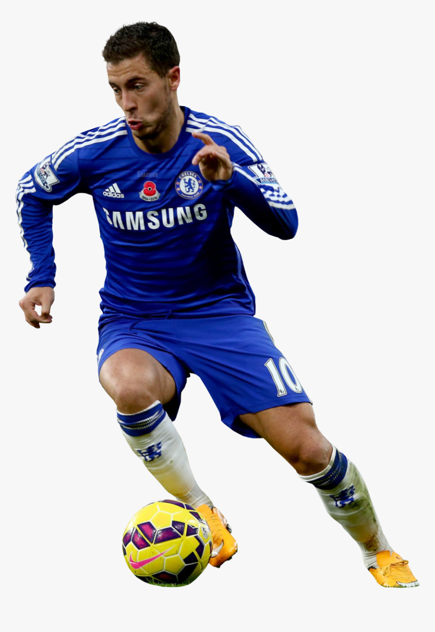 Eden Hazard render, HD Png Download , Transparent Png Image - PNGitem