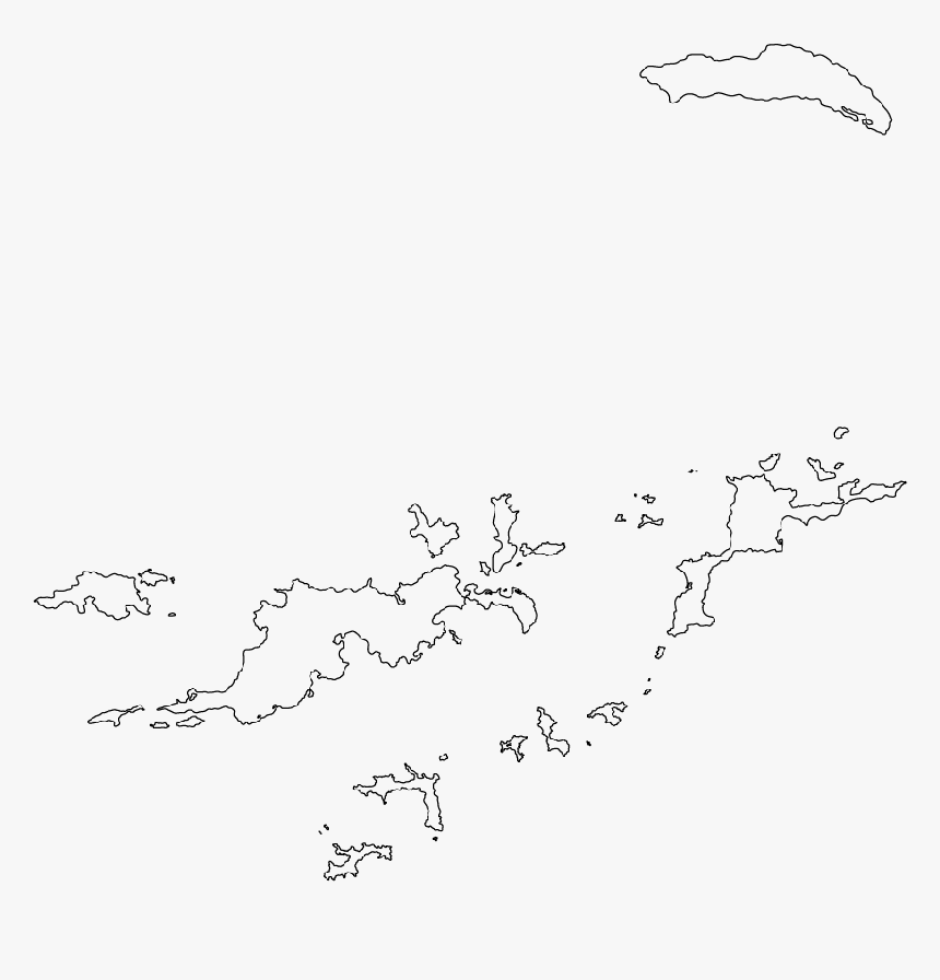 Bvi Map, HD Png Download , Transparent Png Image - PNGitem