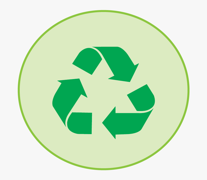 Recycling Symbol Sticker , Png Download - Reduce Reuse Recycle Vector ...