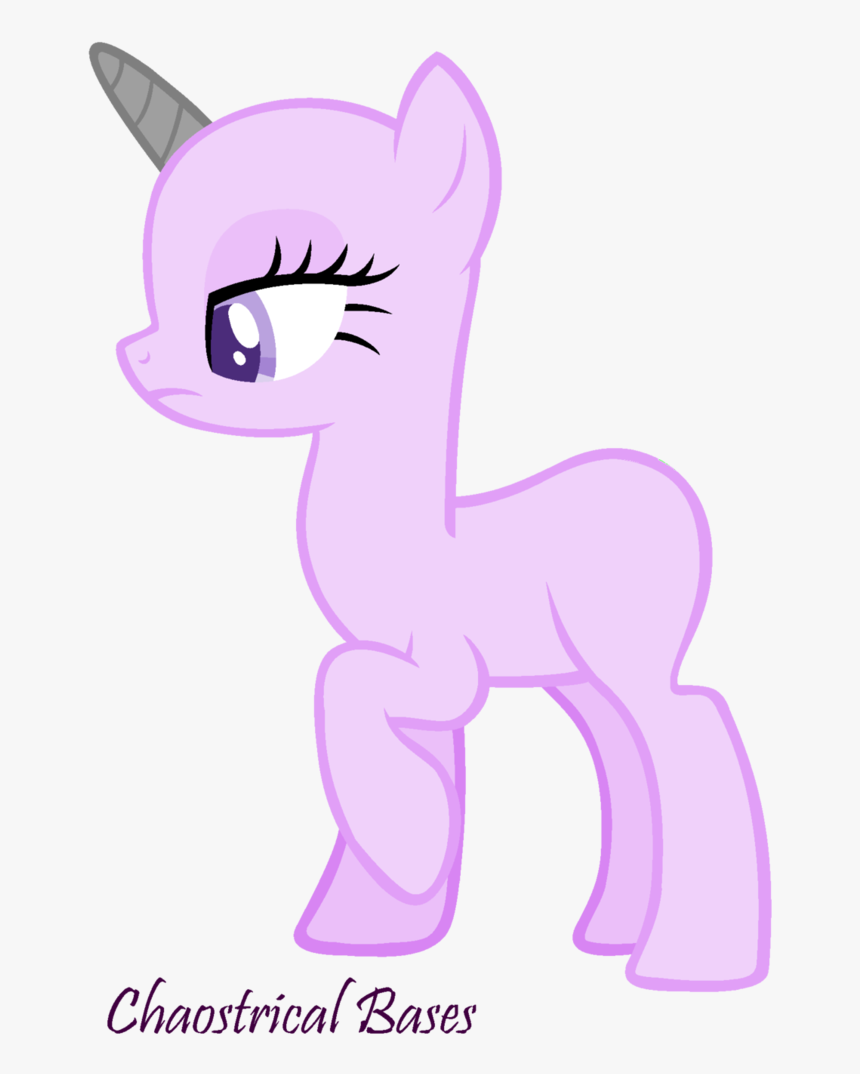 Mlp Base By Chaostrical, HD Png Download , Transparent Png Image - PNGitem