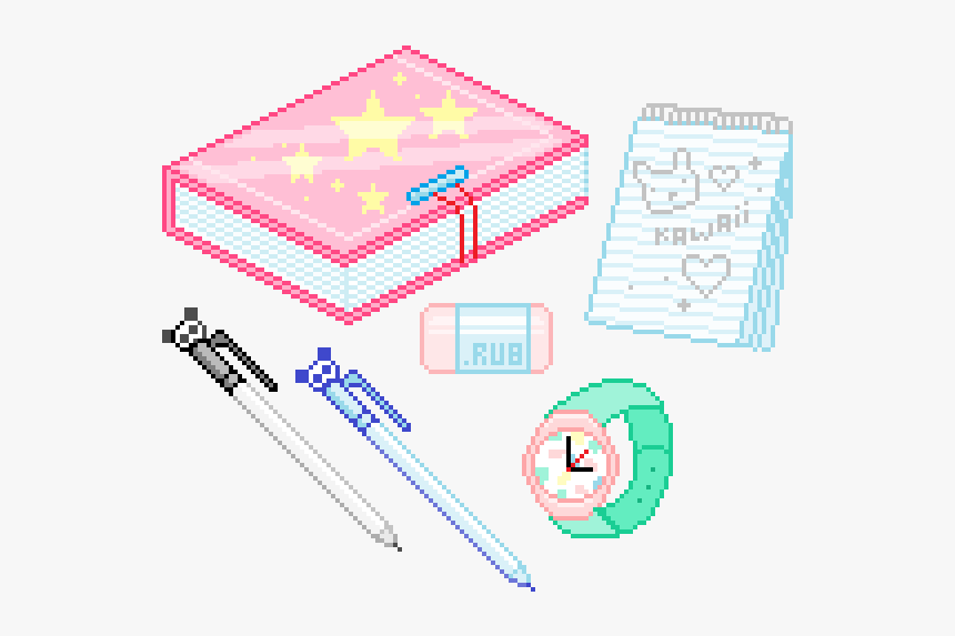 Pixel Stationary, HD Png Download , Transparent Png Image - PNGitem