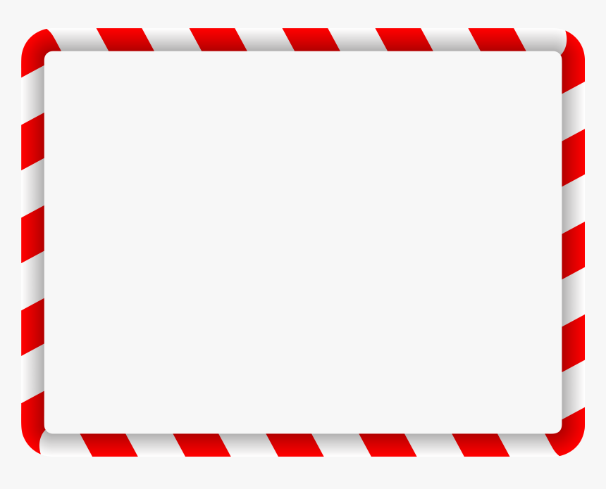 Christmas Border Red Png Clipart Image, Transparent Png , Transparent ...