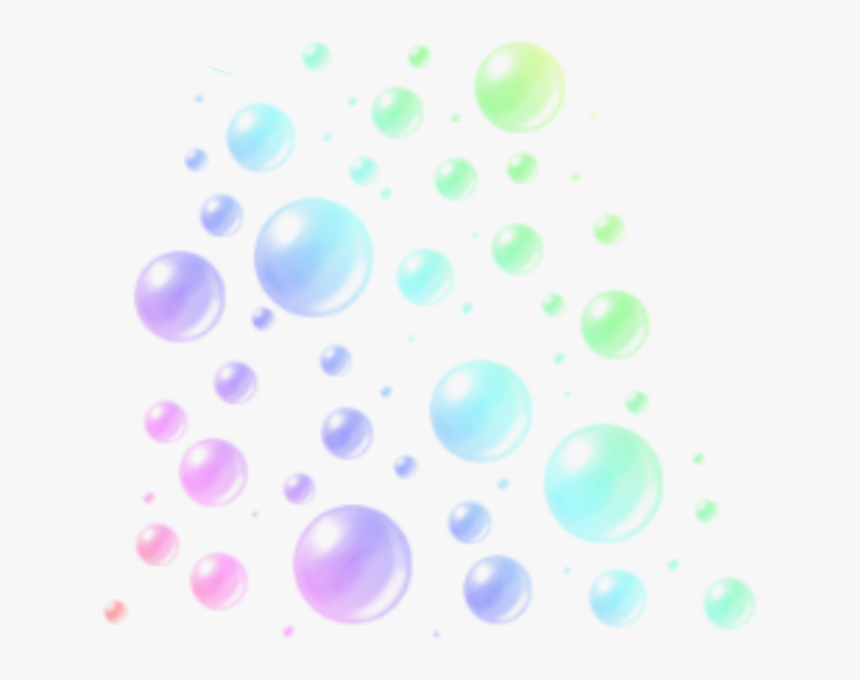 Colorful Bubbles With Transparent Background, HD Png Download ...