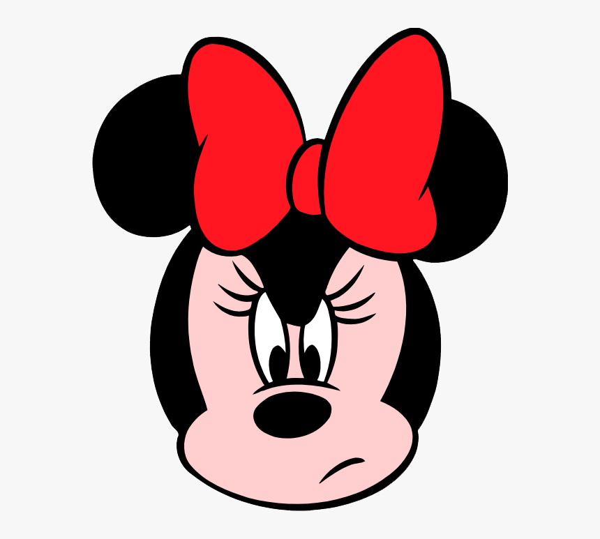 Angry Minnie Mouse, HD Png Download , Transparent Png Image - PNGitem