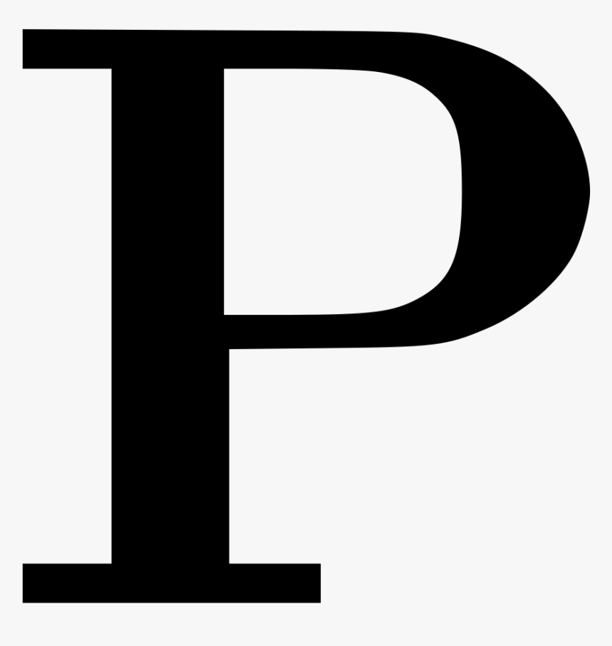Letter P Clip Art - Letter P Clipart, HD Png Download , Transparent Png ...
