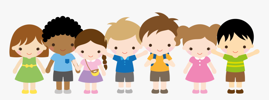 Elementary School Kids Cartoon, HD Png Download , Transparent Png Image ...