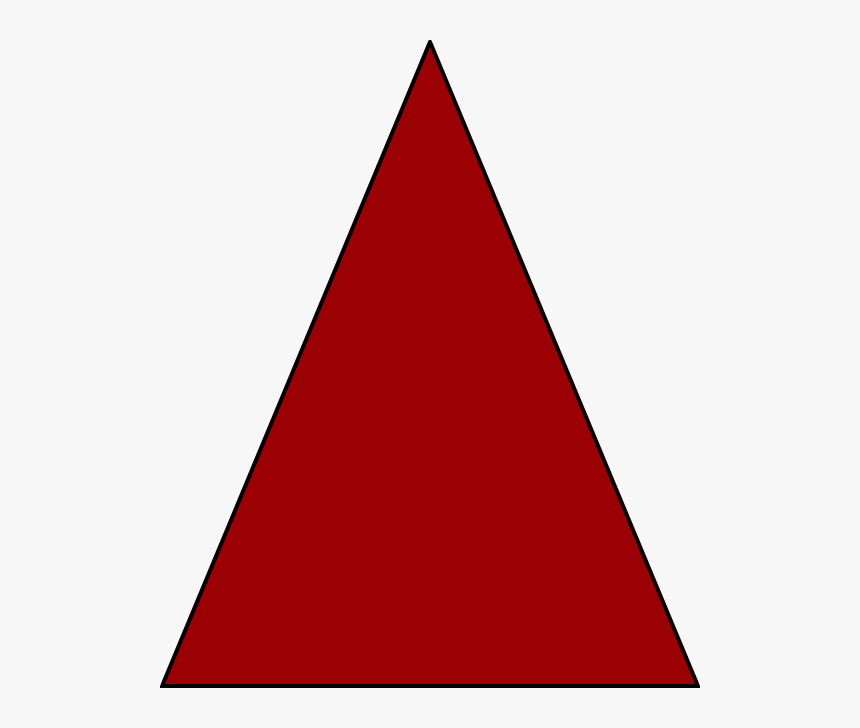Red Triangle, HD Png Download , Transparent Png Image - PNGitem