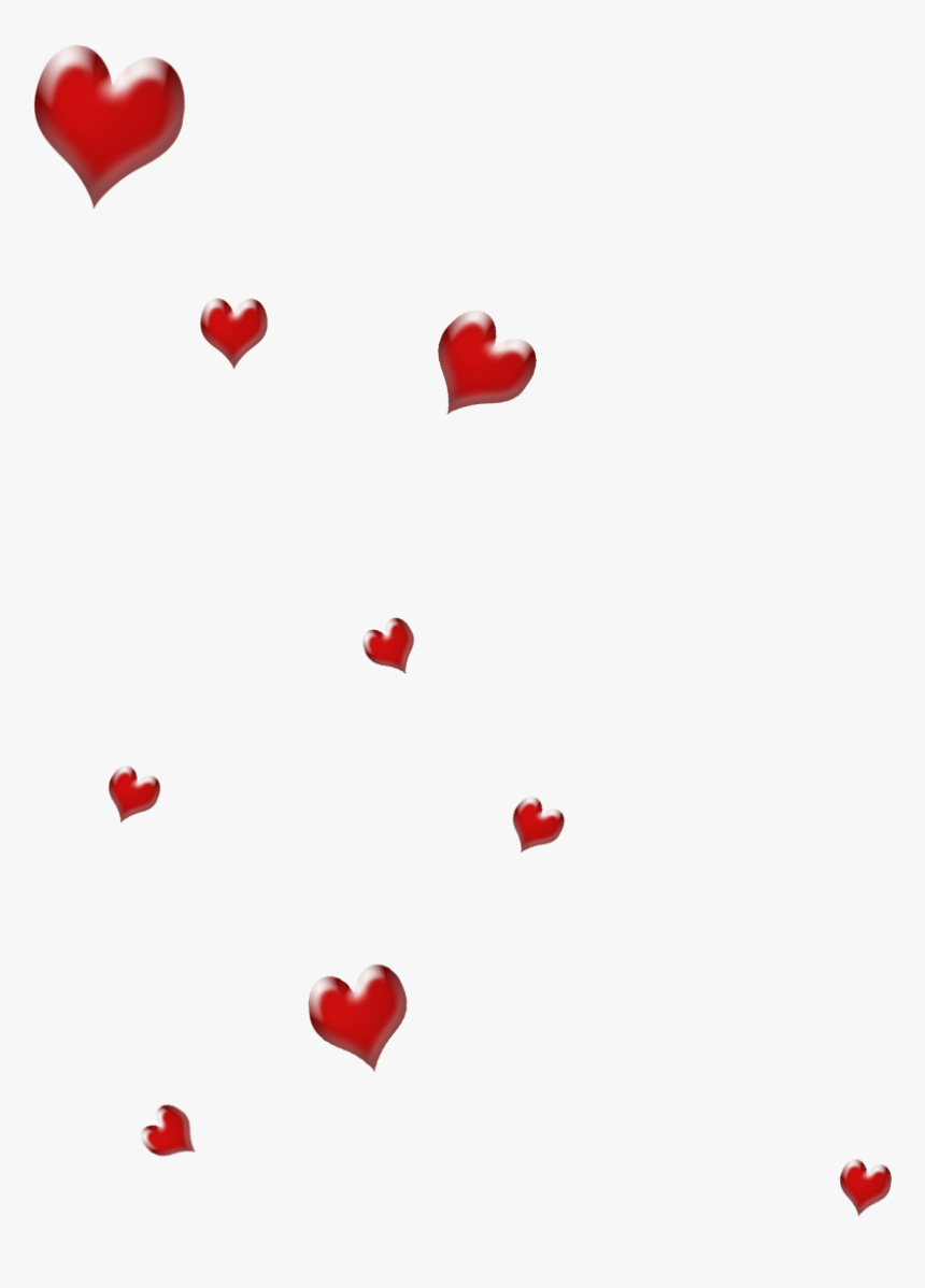 Heart - Scattered Hearts Clipart, HD Png Download , Transparent Png ...