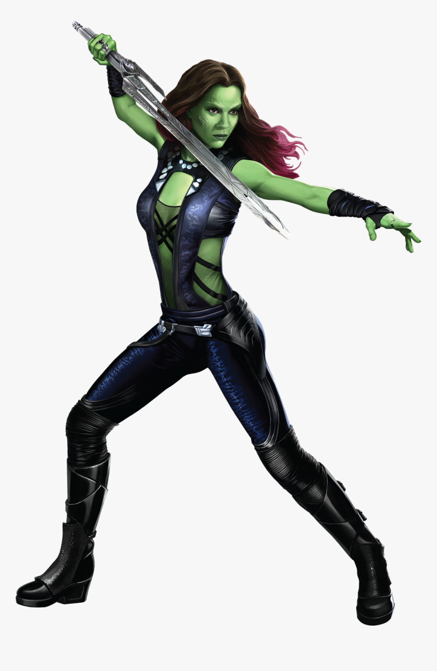 Gamora Guardians Of The Galaxy Png, Transparent Png , Transparent Png ...