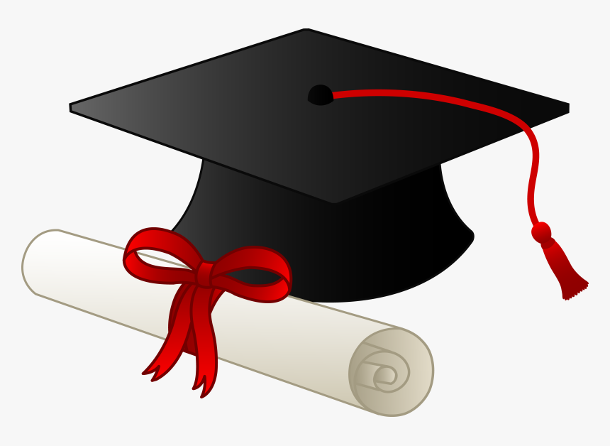 Clip Art Images Of Graduation Cap And Diploma - College Graduate ...