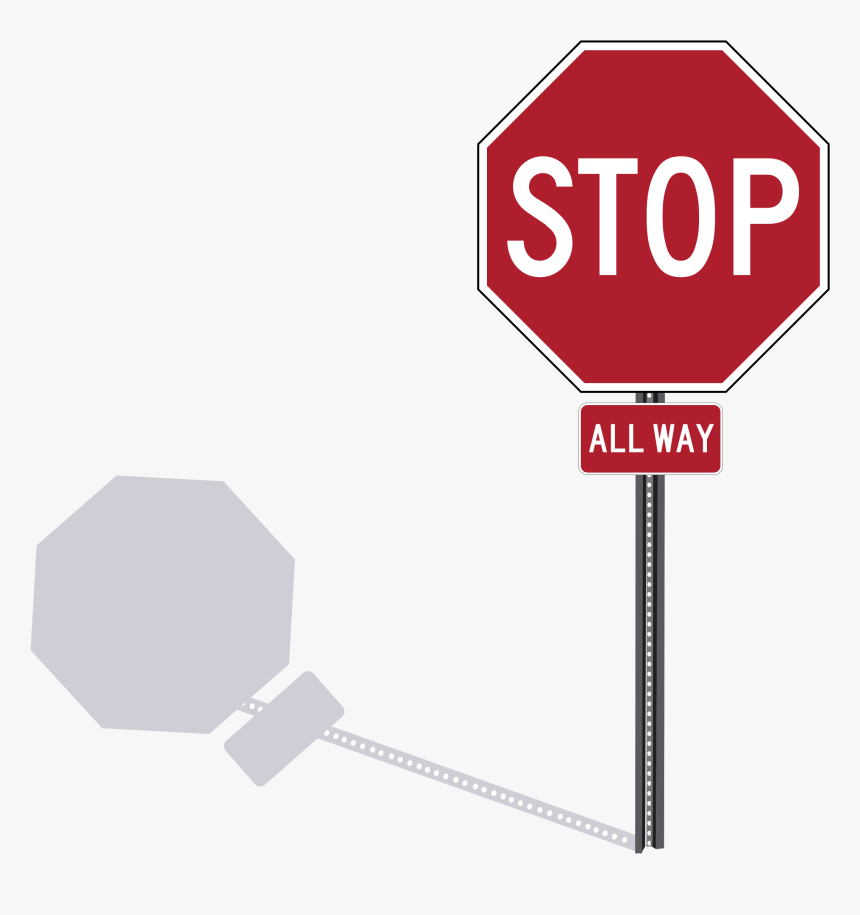 Stop-sign - Drawing Of A Stop Sign, HD Png Download , Transparent Png ...