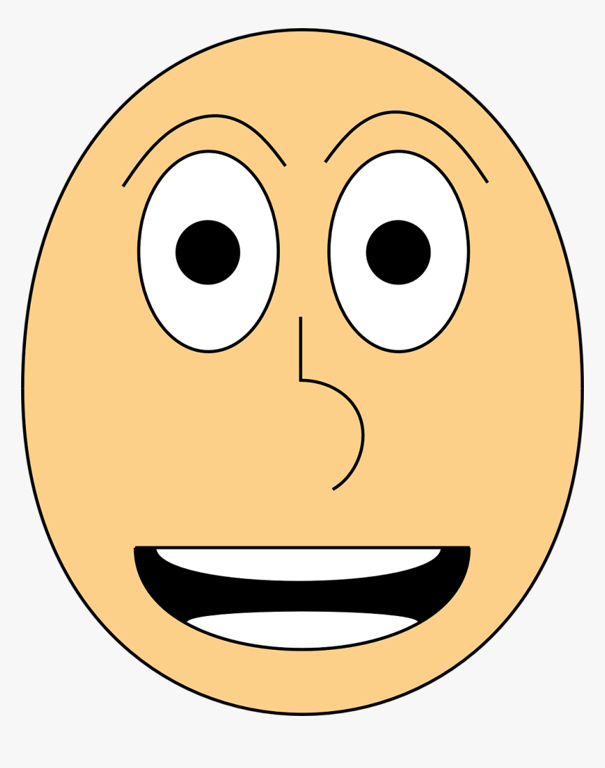 Cartoon Person Head, HD Png Download , Transparent Png Image - PNGitem