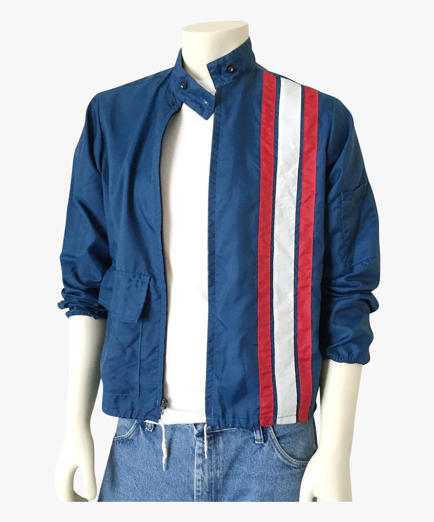 Red White And Blue Racing Jacket, HD Png Download , Transparent Png ...